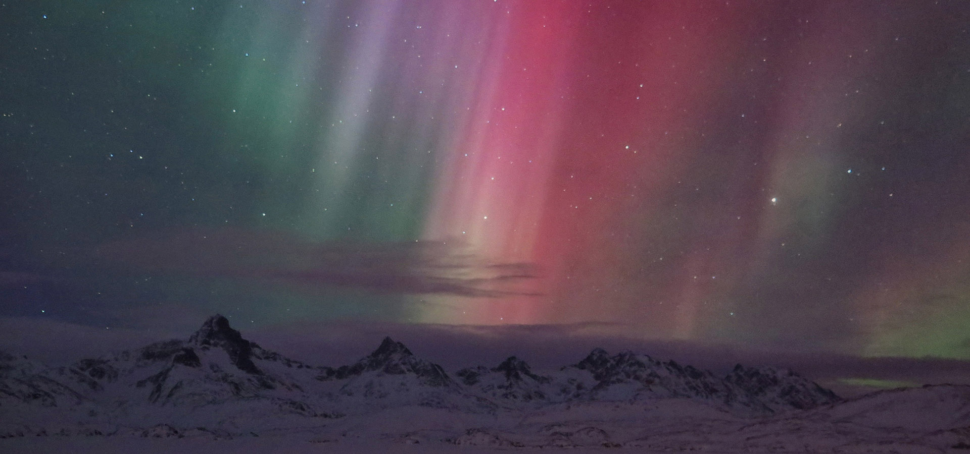 The Red House - Aurora Borealis